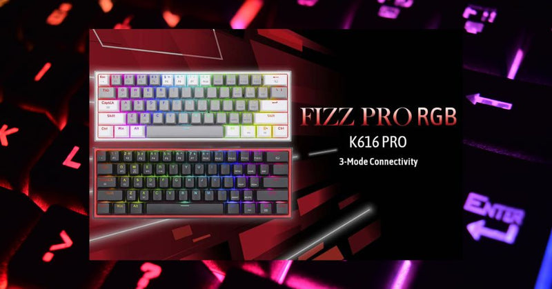 REDRAGON LAUNCHES FIZZ PRO K616