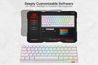 Draconic Pro K530 Pro - 60% Bluetooth+2.4Ghz+Wired Mechanical Keyboard