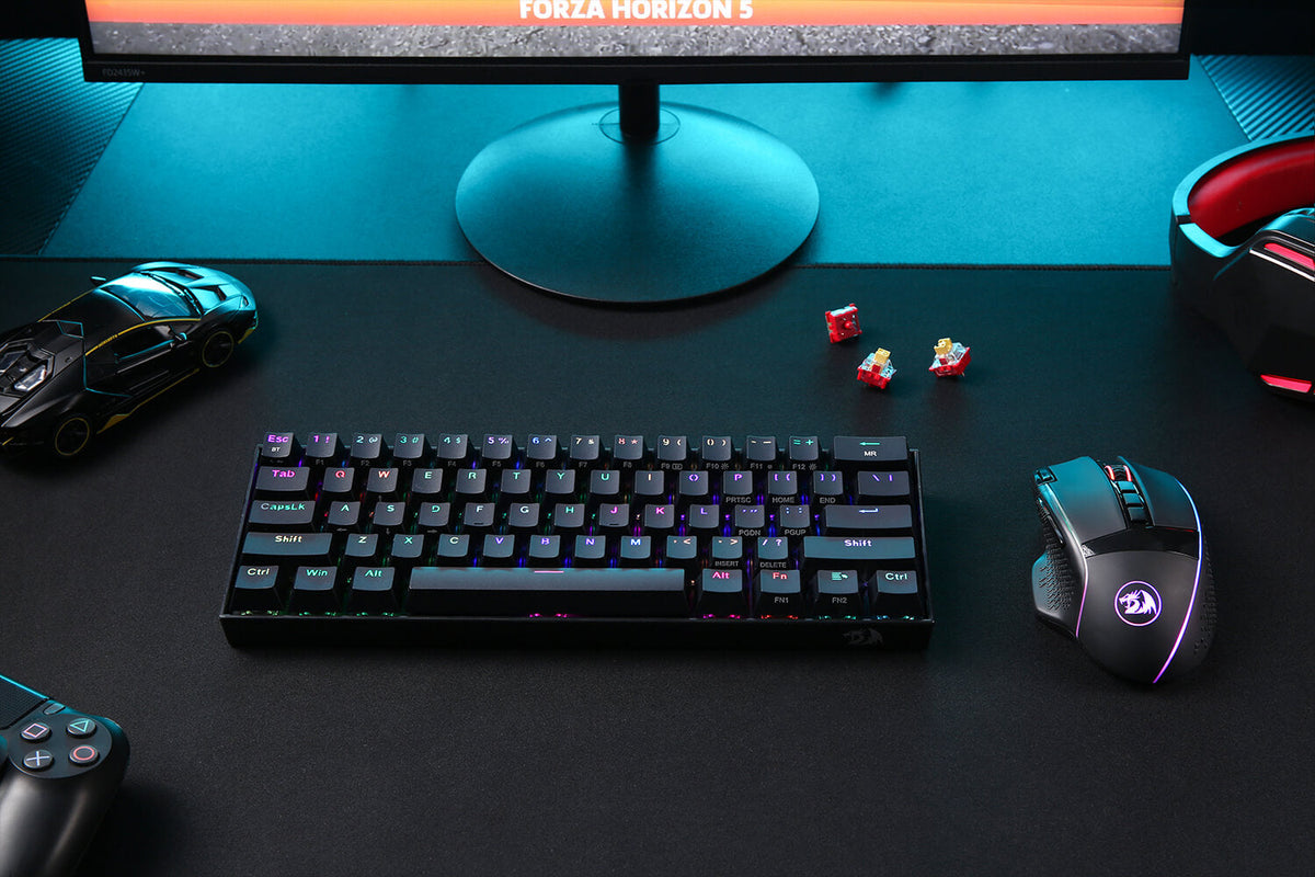 Draconic Pro K530 PRO - 60% Bluetooth+24.Ghz+Wired Mechanical Keyboard