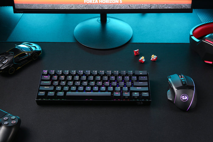 Draconic Pro K530 PRO - 60% Bluetooth+24.Ghz+Wired Mechanical Keyboard